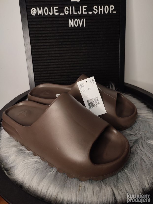 Yeezy Slide Earth Brown - KupujemProdajem