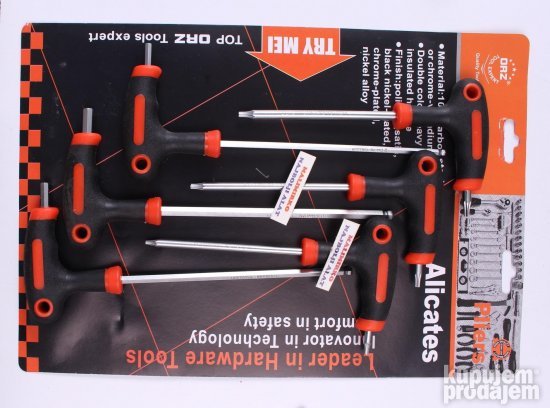 Inbus Torx Set kljuceva toreks imbus torex inbus kljucevi T ...