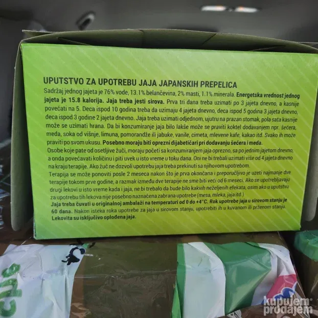 Kartonska i plasticna PVC, PET ambalaza za prepelicija jaja ...