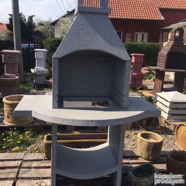 betonski rostilj +resetka siva boja - KupujemProdajem