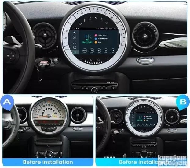 Mini Cooper R56 R60 Android Multimedija GPS Radio FM - KupujemProdajem