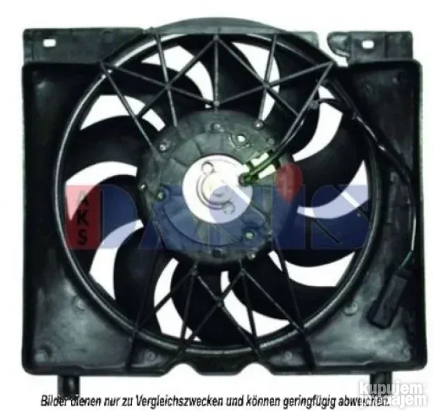 Ventilator komplet Jeep Cherokee 1997-2001 - KupujemProdajem