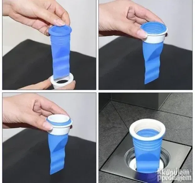 Silikonski filter/odvod za neprijatne mirise/4 kom set Novo ...