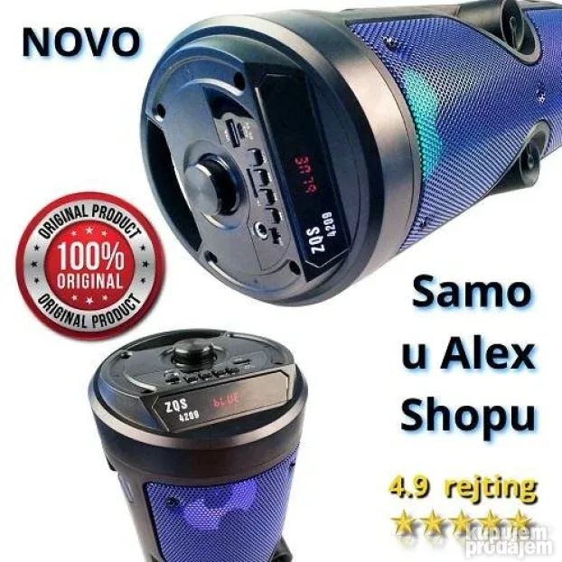 ORIGINAL Bluetooth zvučnik 5u1 - KupujemProdajem