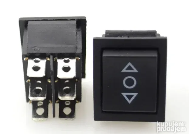 Prekidac za dva smera - vrabac dizalice, podizac auto stakl ...