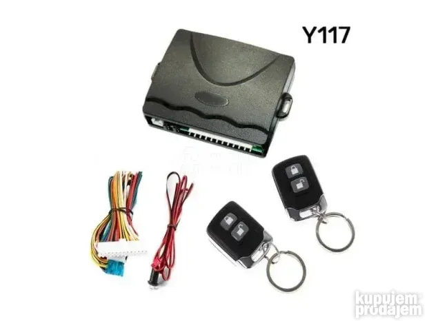 Modul za centralno zaključavanje sa daljincima Y117 - KupujemProdajem