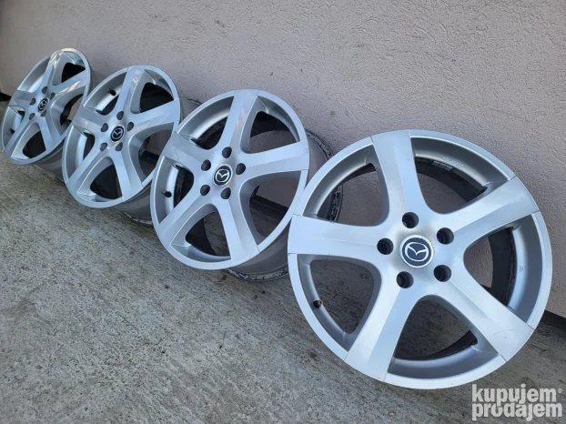 alu felne MAZDA 17 coli 5x114,3 - KupujemProdajem