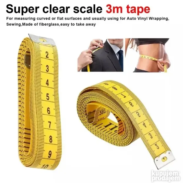Metar za merenje (300 cm) - KupujemProdajem