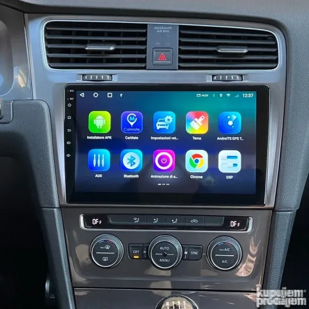 VW golf 7 Android multimedia navigacija 10" VW GOLF 7 - KupujemProdajem