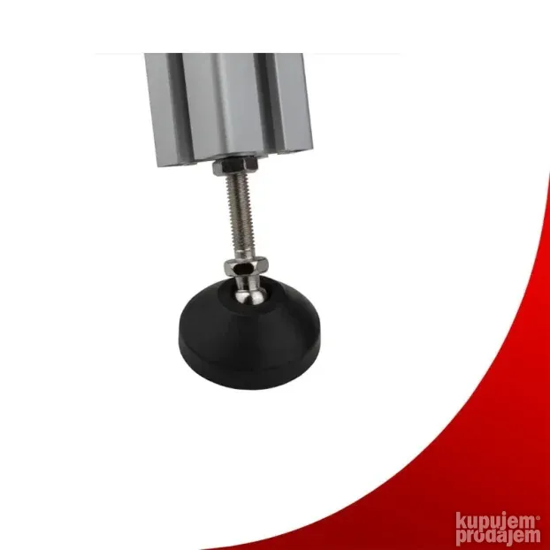 Podesiva zglobna PVC nogica za aluminijumske profile - KupujemProdajem