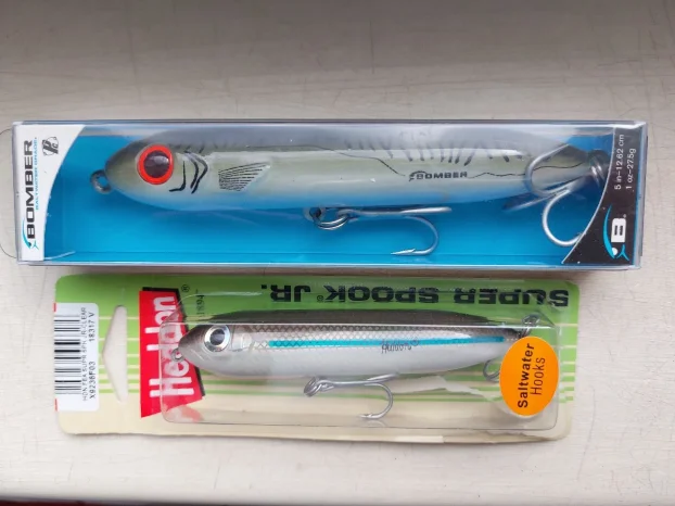 Morski ribolov: BOMBER High Pitch i HEDDON Super Spook Jr ...