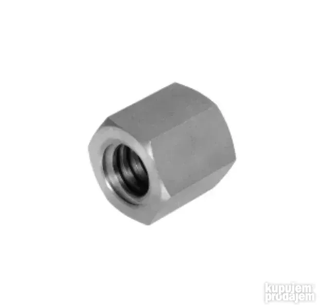 Trapezna navojna matica 14x03 - desni navoj, sestougaona - KupujemProdajem