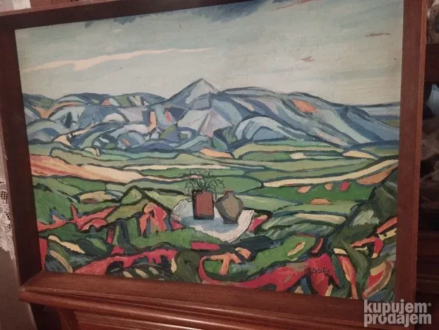 Slika ulje na platnu -Miroslav Bratic-70x50cm - KupujemProdajem