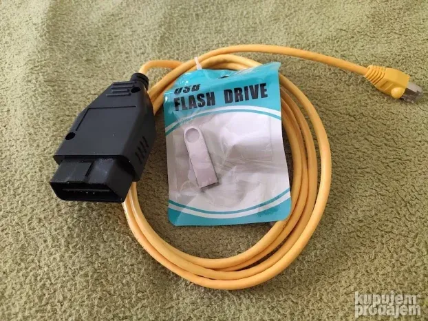 BMW ENET (eternrt to OBD), ESYS i ISTA programi na USB stiku ...