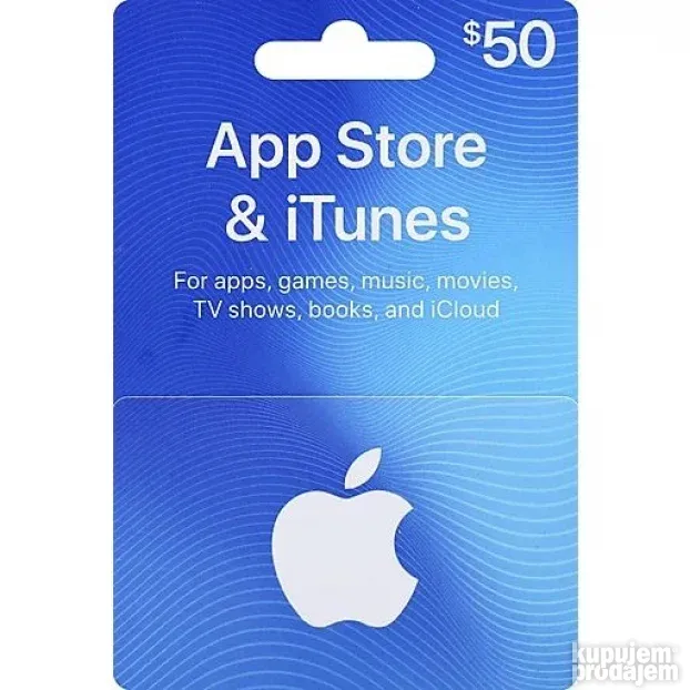 iTunes App Store Gift Card - KupujemProdajem