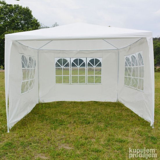 Sklopiva Tenda Paviljon 3x3 met 4 Bočne Strane - KupujemProdajem