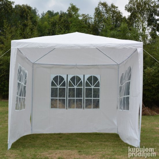 Sklopiva Tenda Paviljon 3x3 met 4 Bočne Strane - KupujemProdajem