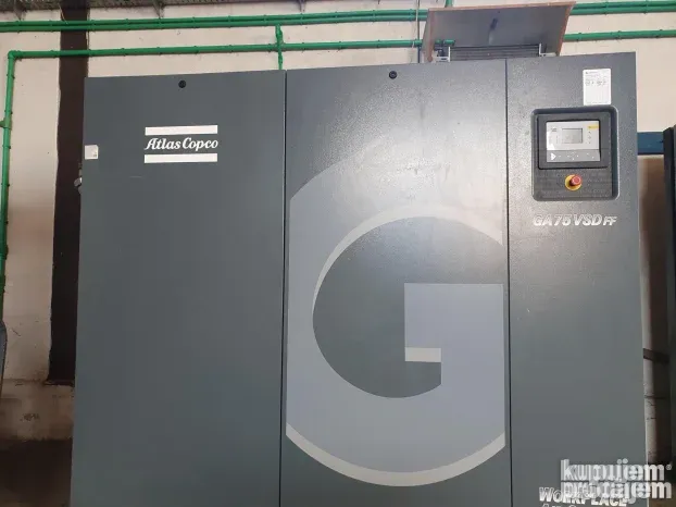 Kompresor vijacni ( vijcani ) atlas copco ga 75 vsd ff - KupujemProdajem