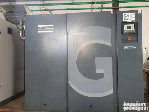 Kompresor vijacni ( vijcani ) atlas copco ga 75 vsd ff - KupujemProdajem