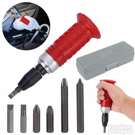 Set udarnih šrafcigera sa dodacima - KupujemProdajem