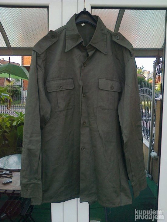 Vojna kosulja SMB JNA vel. 39 - br. 21 - KupujemProdajem