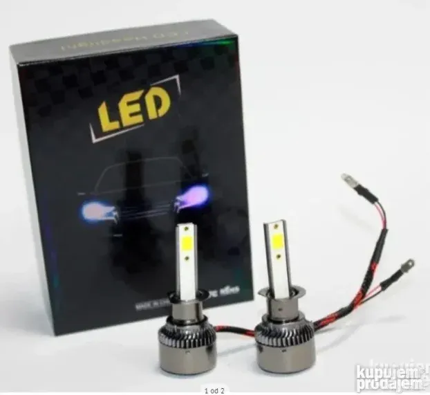 LED set C6 grey edition - H1 - KupujemProdajem