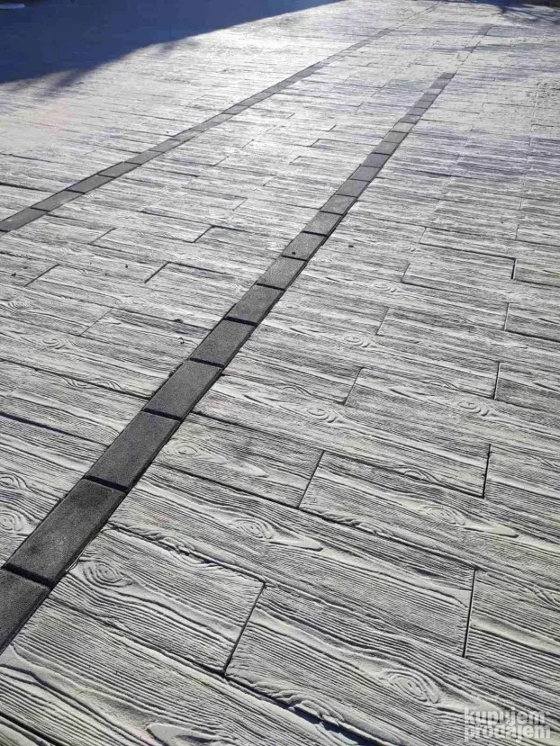 Kalupi za beton Daska 60x30x5 cm. - KupujemProdajem