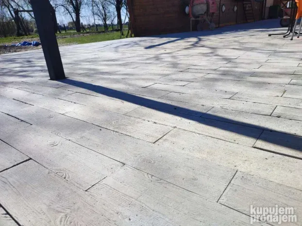 Kalupi za beton Daska 60x30x5 cm. - KupujemProdajem