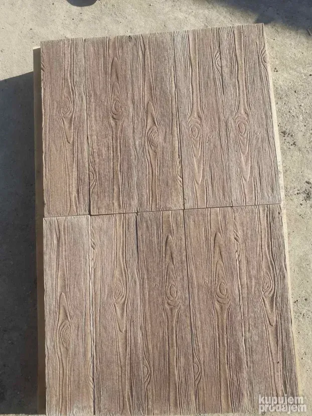Kalupi za beton Daska 60x30x5 cm. - KupujemProdajem