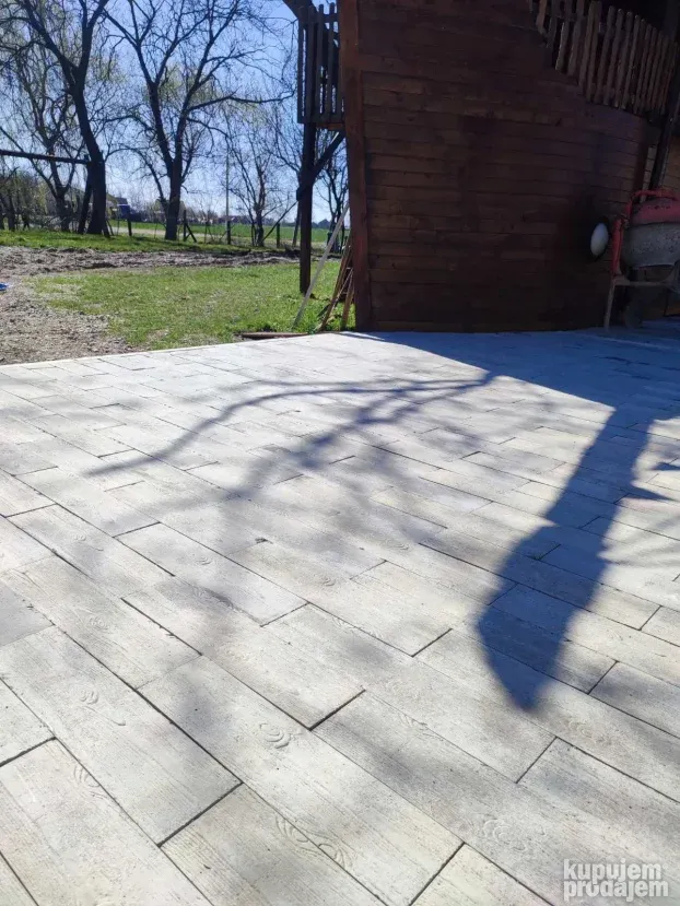 Kalupi za beton Daska 60x30x5 cm. - KupujemProdajem