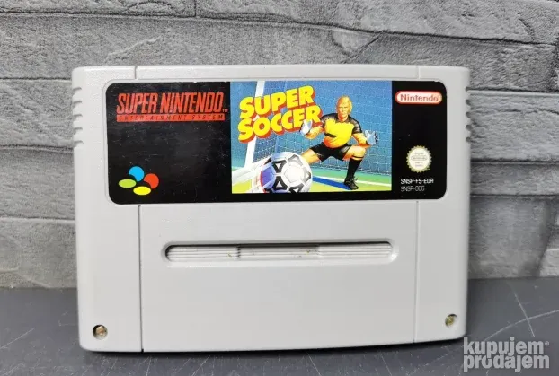 Igra za Super Nintendo (SNES) - Super Soccer - KupujemProdajem