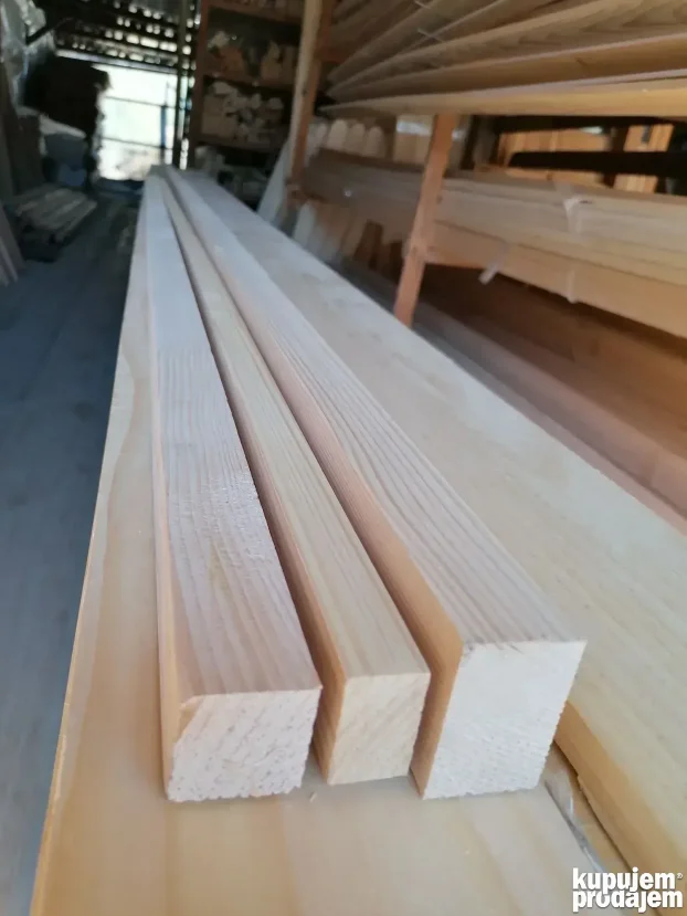 Obrađene drvene letvice za paravane i ograde - KupujemProdajem