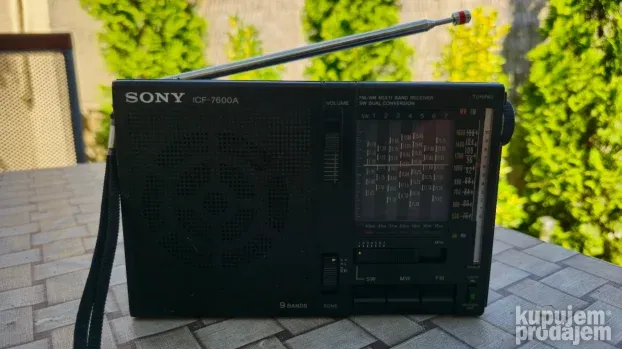 SONY ICF-7600A - kvalitetan radio tranzistor iz 1983. - KupujemProdajem