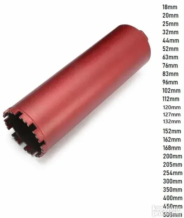 Kruna za busenje betona 96mm - KupujemProdajem