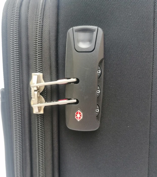 H I T-SNIZENJE veliki kofer PLATNO mod.F60 crni - KupujemProdajem