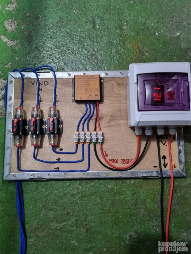 Elektronika za vetrogenerator 12v ili 24v - KupujemProdajem