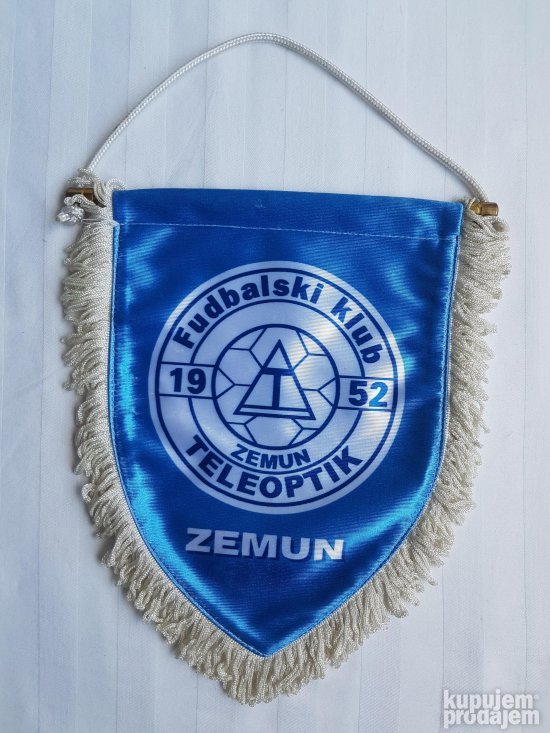 Zastavica - FK Teleoptik Zemun - KupujemProdajem