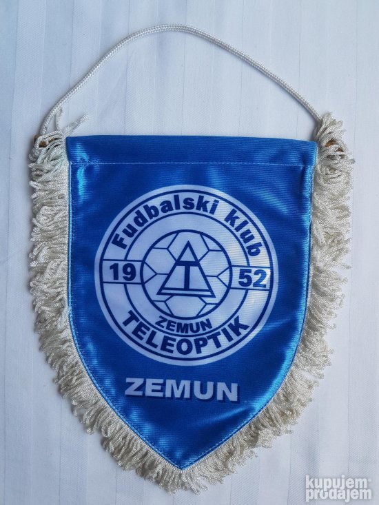 Zastavica - FK Teleoptik Zemun - KupujemProdajem