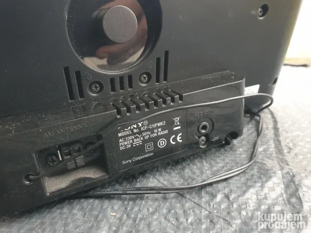 Sony ICF-C1iPMK2 DREAM MACHINE FM AM Clock radio - KupujemProdajem