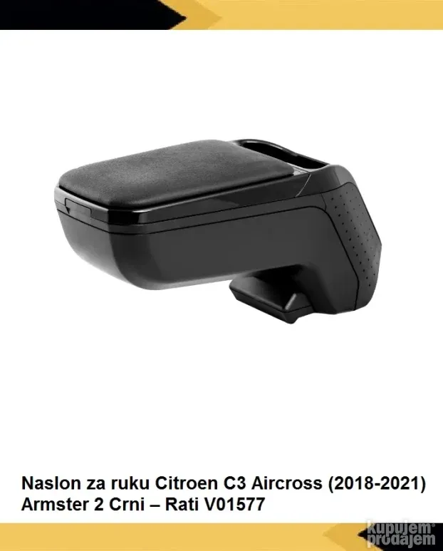 Naslon za ruku Citroen C3 Aircross (2018-2021) Rati V01577 ...
