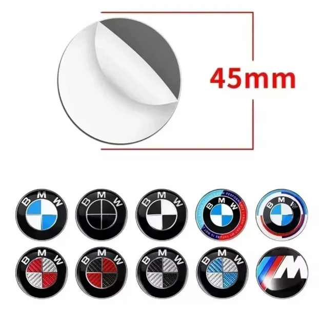 BMW Stiker / nalepnica za volan 45mm, plavo beli - KupujemProdajem
