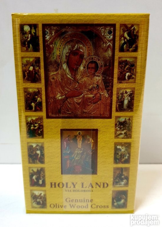 Osvesteni Verski komplet iz Jerusalima Krst i 4 elementa - KupujemProdajem
