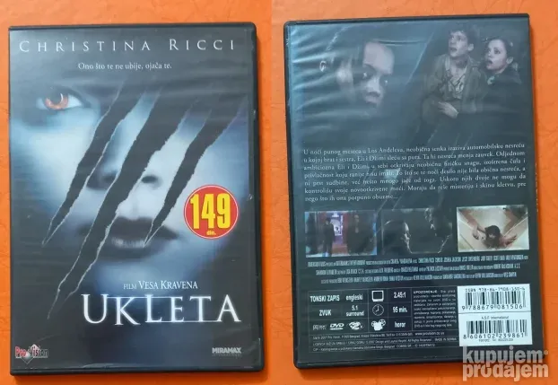 Triler horor dvd Vrata do vrata, Ukleta - KupujemProdajem