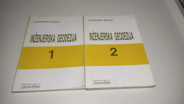Inzenjerska Geodezija 1,2 Aleksandar Begovic - KupujemProdajem