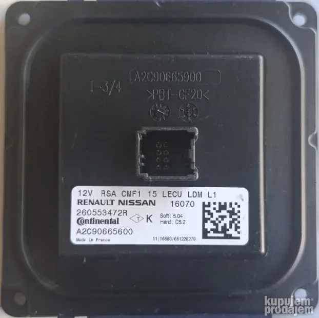 Renault Nissan Led Modul 260553472R A2C9065600 - KupujemProdajem