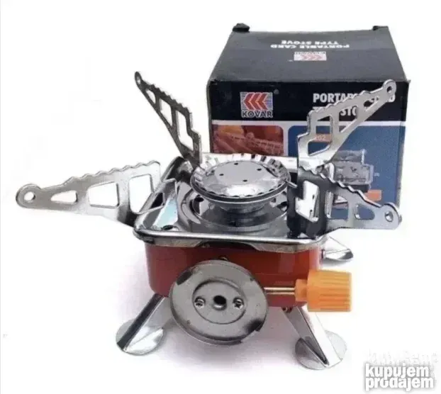 Kamperski prenosivi plinski rešo, mali plinski reso za kamp ...