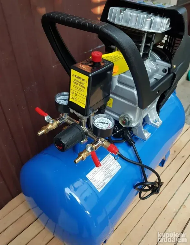 Kompresori ABKS 25L - 50L - 100L - 200L - 500L BEŠUMNI NOVO - KupujemProdajem