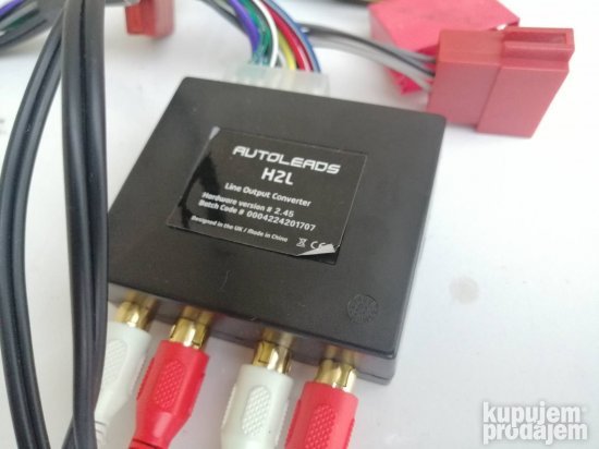 Autoleads H2L Line Output Converter - AUDI ACTIVE SYSTEM - KupujemProdajem