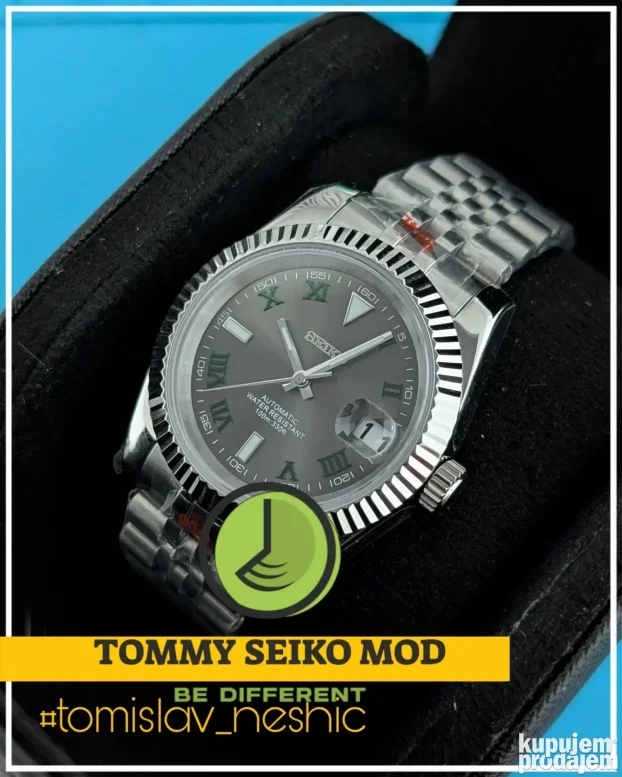 Seiko Mod Sat - Datejust Wimblendon Automatic Seiko NH35 - KupujemProdajem