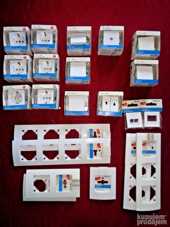 REV modularne uzidne uticnice + maska - KupujemProdajem